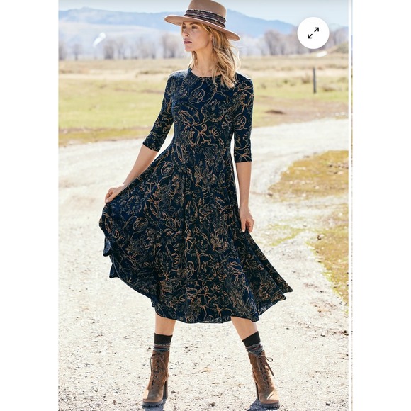 Peruvian Connection | Dresses | Peruvian Connection Pima Cotton Traced ...